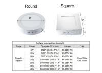 China 6W 12W 18W 24W LED Ceiling Downlights For Kitchen for sale