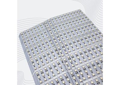 China Colorful 5050RGB LED Hard Strip 60 Lights 12V Working Voltage for sale
