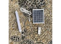 China Waterproof 90cm Solar Panel Tube Light 35x35cm Panel 10A Bettery for sale