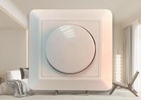 China 84x84mm Thyristor Dimmer Switch 200W Rear Cut Dimmer Enclosure Standard for sale