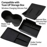 China Interior Modification Kit BYD Yuan High Quality Plastic Material Armrest Storage Box Wireless Charge Silicone Mat Accessories for sale