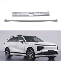 China For XPeng G6 2025 Car Parts Decoration ABS Silver Rear Trunk Guard Tailgate Bumper for sale