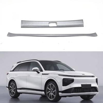 China For XPeng G6 2025 Car Parts Decoration ABS Silver Rear Trunk Guard Tailgate Bumper for sale