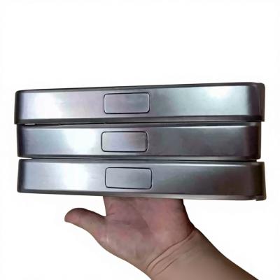 China For Ideal L6L7L8L9MEGA Central Armrest Box Button Switch Electroplated Silver Button Decoration Strip Bright Strip for sale