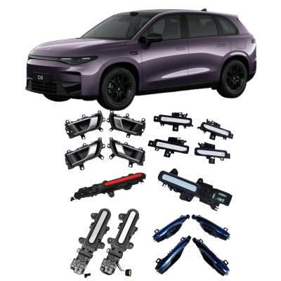 China Hidden Electric Outer Door Pull Handle Opener Exterior Grip Plastic Painted Leapmotor T03 Accessories C11 B10 C10 C16 Car for sale