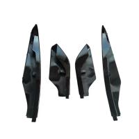China XLX Mitsubishi Pajero Roof Rack End Cover Cap Stainless Steel Decoration & Protection Accessories for CA650387 CA650385 for sale