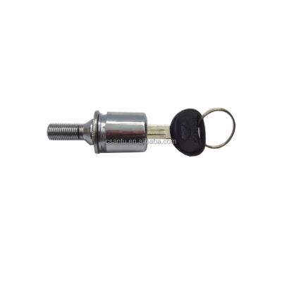 China Steering Lock  for Mitsubishi Pajero Montero Rear Tailgate Spare Tire Anti-theft Lock Cylinder Equipped with Key MR259097/95 for sale