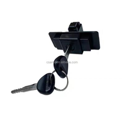 China 2025 New Arrival  Gloves Box Lock Latch Lid Handle Assy Lid Lock Cylinder Assembly With Keys Fit for Mitsubishi Vehicles for sale