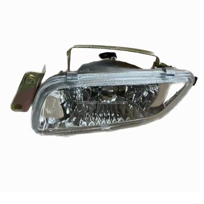 China 2025 New Arrival Auto Spare Parts Driving Light DRL Lamp Blue 12V Front Bumper Fog Light for Mitsubishi Pajero Montero V73-V78 for sale