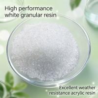 China White Granular Solid Thermoplastic Acrylic Resin A01 For Exterior Coating for sale