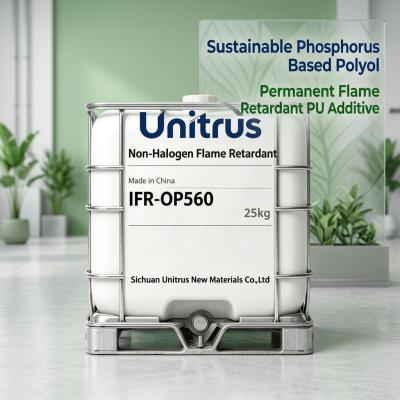 China Permanent Halogen Free Flame Retardant Polyurethane Foam Phosphorus Polyol for sale