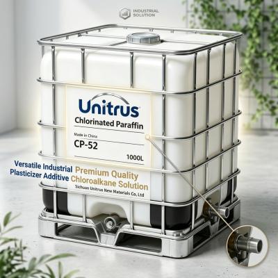 China Low Volatile Chlorinated Paraffin 52 C14-C17 Chloroalkane Anti Leak Storage for sale