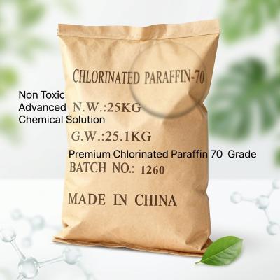 China Industrial Grade Chlorinated Paraffin 70 C25H30Cl22 Coating Agents for sale