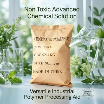 China Non Toxic Chlorinated Paraffin Powder Chlorinated Polymer Flame Retardant for sale