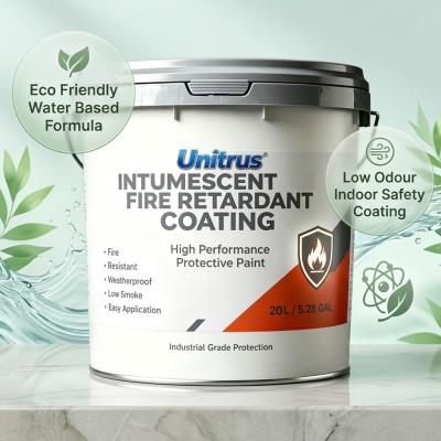 China Indoor Water Based Intumescent Coating Low Odour Fireproof Paint For Wood for sale