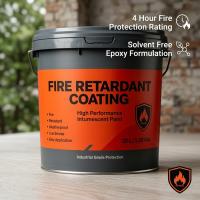 China Epoxy Intumescent Fireproofing 4 Hours Fire Protection For Concrete for sale
