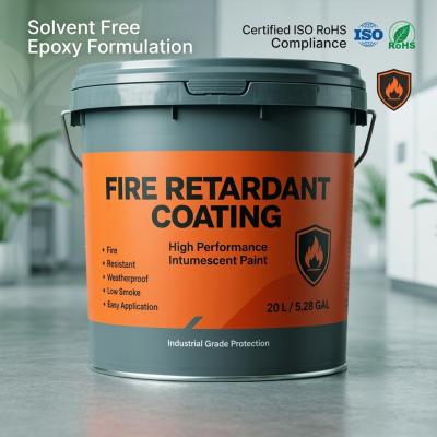 China Epoxy Fireproofing Intumescent Fireproof Paint For Steel Wood for sale