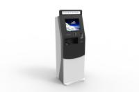 China Restaurant Thermal Printer Self Check In Kiosk Touch Screen Desktop 10.1inch Wifi for sale