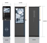 China Smart Elegant Design Cash Payment Kiosk Anti - Vandal For Multi Function for sale