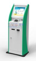 China Cold rolled steel Self Payment Kiosk With A4 Printer And Card Reader for sale