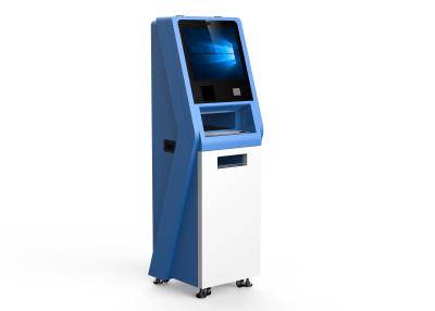 China Cash Coin Acceptor Self Service Kiosk Information Terminal FCC for sale