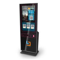 China Brightness Wall Mounted Kiosk , 3G Wireless Internet Card Payment Machine for sale