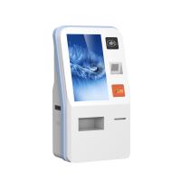 China Hospital Healthcare Kiosk With RFID Medical Card Reader Lab Reports Printer for sale