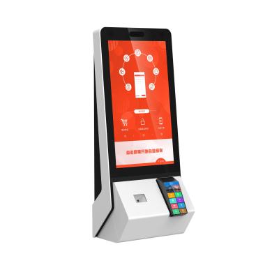 China 24 / 32 Inch Touch Screen Self Service Payment Ordering Kiosk For Fast Food McDonald'S for sale