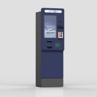 China Outdoor Cash Payment With Banknotes & Coin QR Scanner Receipt Printer Touch Screen for sale