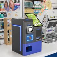 China Smart Cash Handling Terminal All in One Cash Payment Change Dispensing Countertop Machine for sale