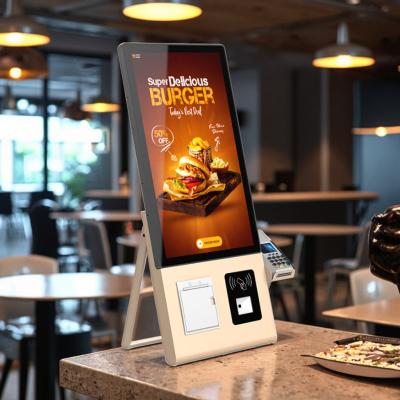 China 21.5Inches Screensize Check In Kiosk with Billnote Validate And Accept and Custom Customer's Logo for Hotel Terminal Kiosk for sale