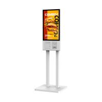 China Self Ordering Kiosk with Touchscreen and QR Code Scanner Streamline Retail Checkout Process for sale