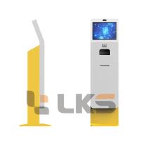 China Multi Biometric Access Control Visitor Kiosk All In One Intelligent Visitor Management Terminal for sale