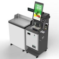 China Kiosk Manufacturer Supermarket Checkout Machine Goods Scanning Self Service Payment for sale