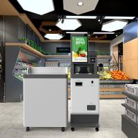 China Kiosk Manufacturer Supermarket Checkout Machine Goods Scanning Self Service Payment for sale
