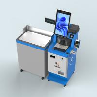China Self Checkout Kiosk Retail Supermarket Unmanned Self Service Payment Kiosk for sale
