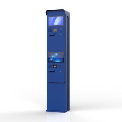 China 15 Inch Doual Touch Screen Automatic Toll Collection (ATC) Kiosk For Expressway for sale