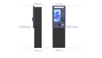 China IP65 Rated Outdoor Kiosk Featuring AC 110-240V Power Supply and Stainless Steel Shell Material Suitable for Harsh Weather Conditions for sale