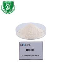 China Water Soluble Cationic Addition Polymerization Polyquaternary 10 Powder Softness Antistatic JR400 for sale