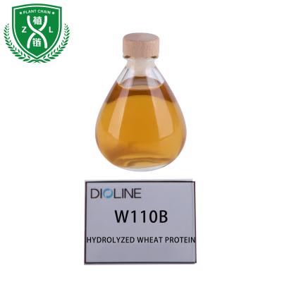 China Hydrolyzed Wheat Protein Cas 7732-18-5 hair dye hair perm raw material for sale