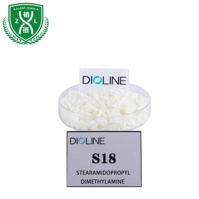 China S18 Cationic Surfactant Raw Material Stearamidopropyl Dimethylamine For Hair Cas 20182-63-2 for sale