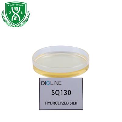 China SQ130 Hydrolyzed Silk Protein For Hair Boosts Elasticity Moisture Cas 96690-41-4 for sale