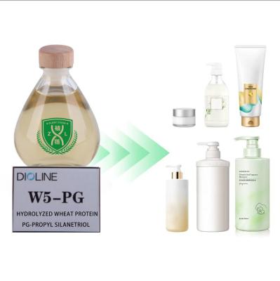 China MSDS Hair Repair Anionic Protein Surfactant Hydrolyzed Wheat Protein Pg Propyl Silanetriol for sale