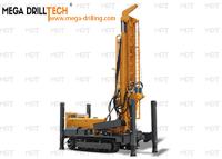 China Dual Motors Hydraulic Well Drilling Rigs Large Torque for sale