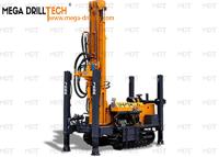 China Borehole Water Well Drill Rig Dual Motor Rotating for sale