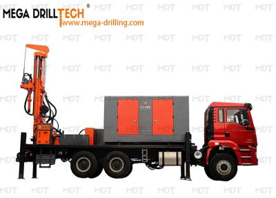 China Truck Mounted Water Well Hydraulic Crawler Drilling Rig multifunctional for sale