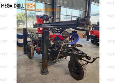 China Hydraulic Crawler Water Well Drilling Rig Light weight for sale