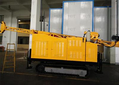 China 74kw Multifunction Portable Well Drilling Machine Wheel Type for sale
