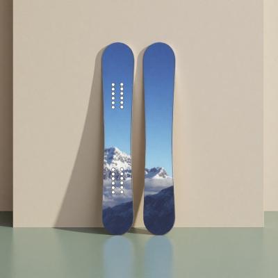 China Poplar Wood Construction Sandwich Adult Winter Sports Snowboard All Mountain Camber Skiing Resorts Snowboard Accessories for sale