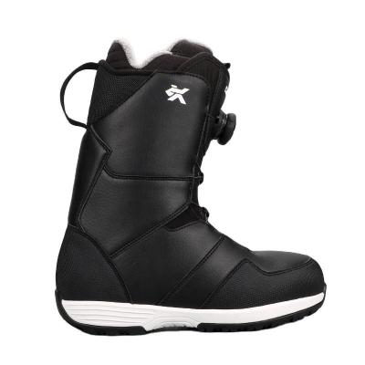China Outdoor Snow Sports EVA Foam Mens Snowboard Boots Resistant Step-on Lace-up Quick Drying Ski Shoes Boa Closure Freestyle for sale